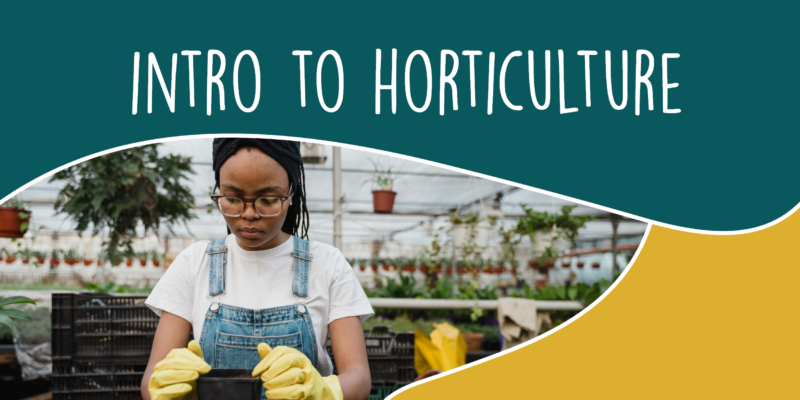 Intro to Horticulture - CCSA Community Learning Hub